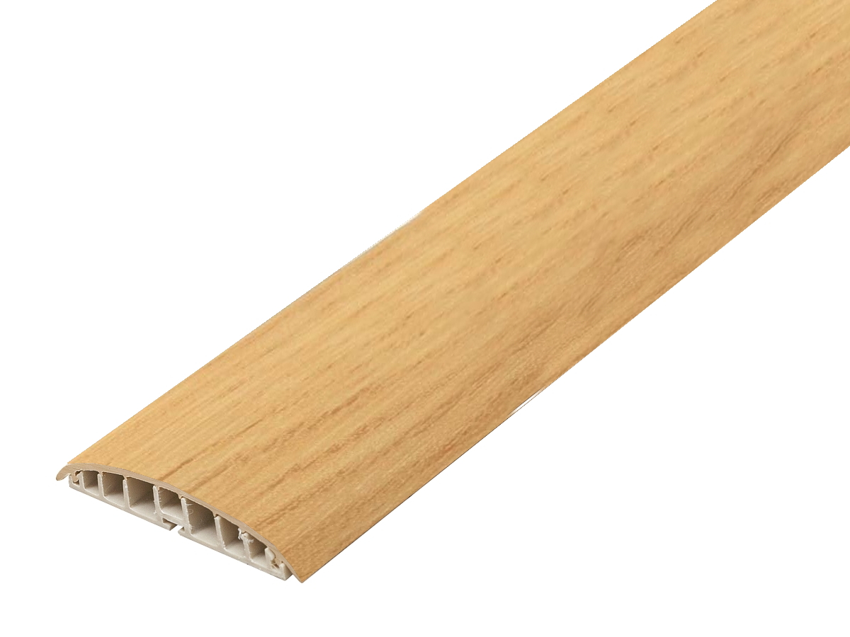 Přechodová lišta pro kabely Volta 74*1000 Dub světlý G0 | Supellex