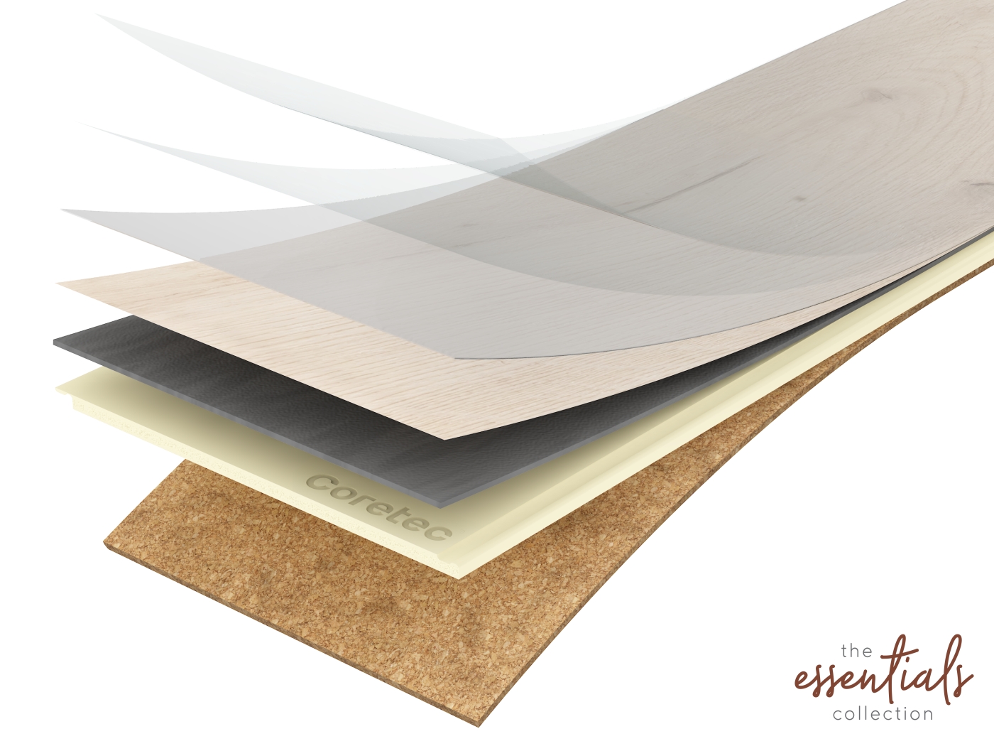 COREtec The Essentials 1800 Highlands Oak – dub lískový oříšek ...